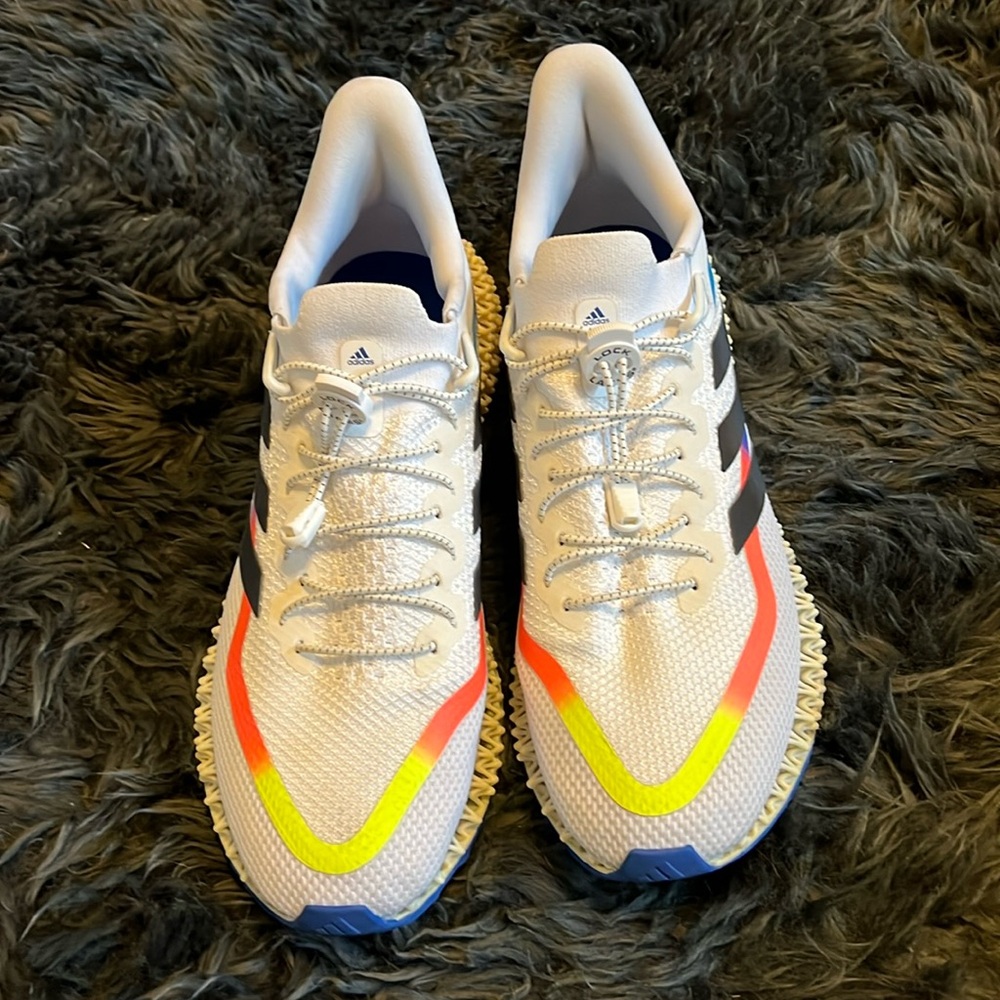 Multi Colored 3d Printed Men’s Athletic Shoes. - Gem